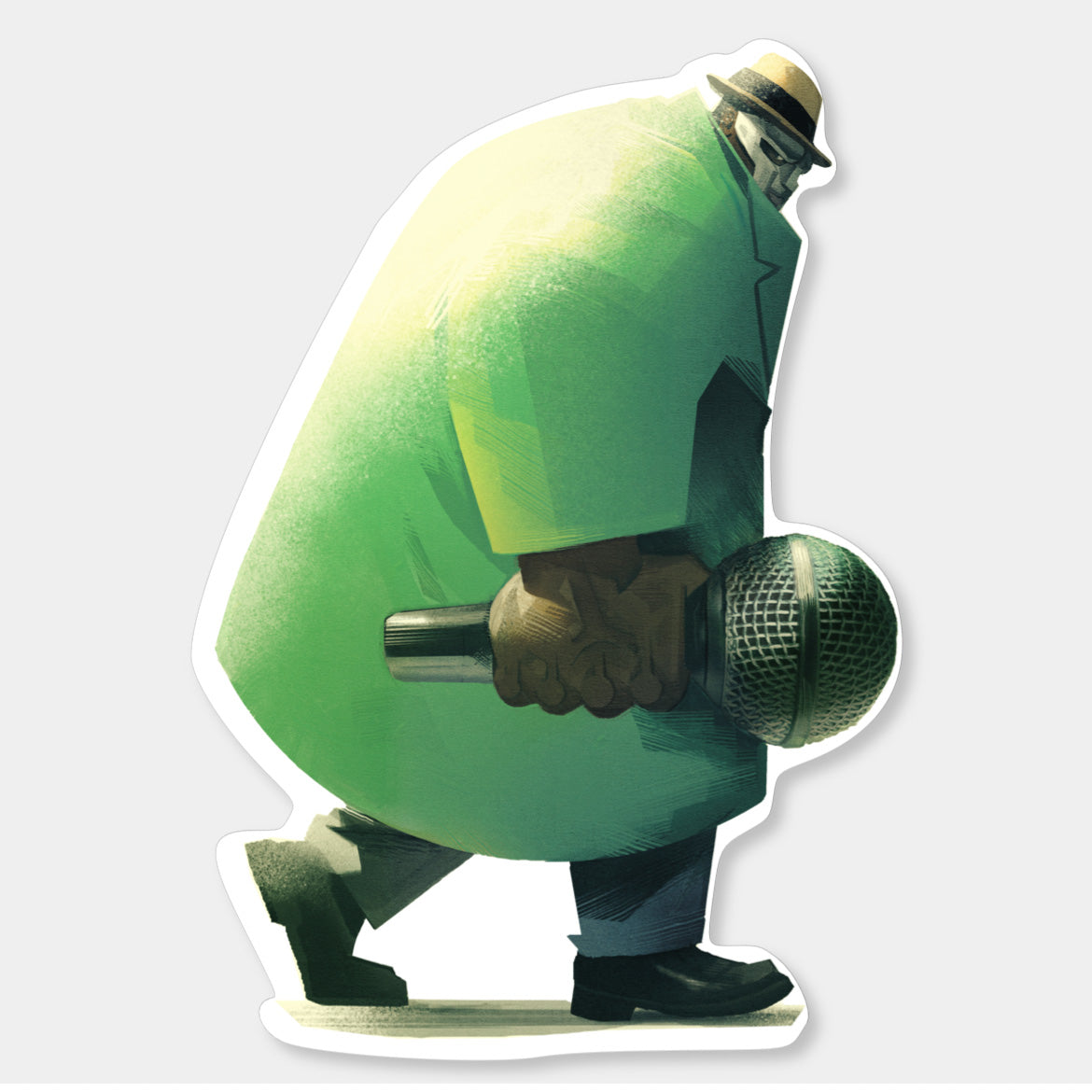 DOOM XL Sticker – Del Mundo Does Stuff Inc.